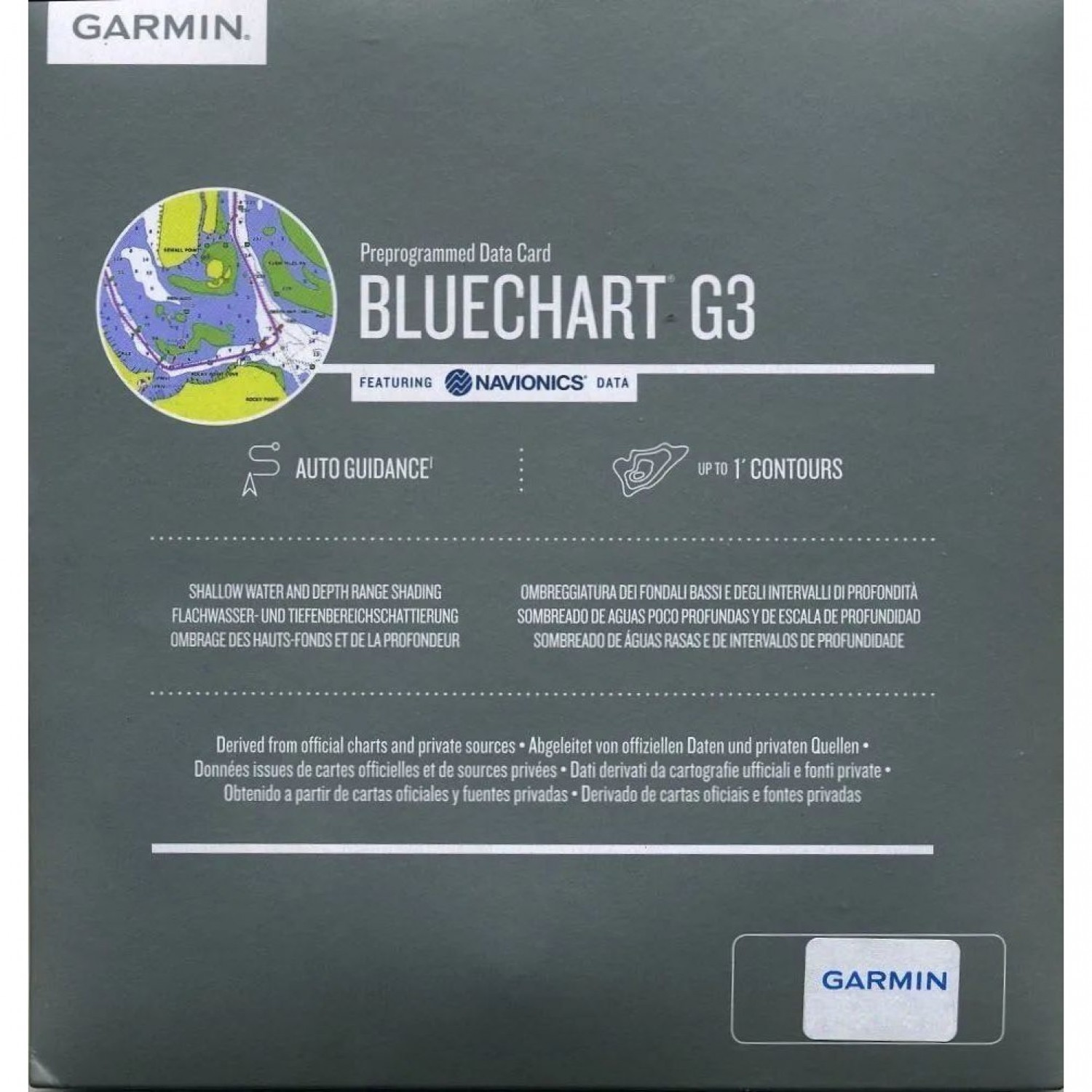 Карта памяти GARMIN ATL REGBLANK BLUECHART G2 VISION 010-11138-01 ...