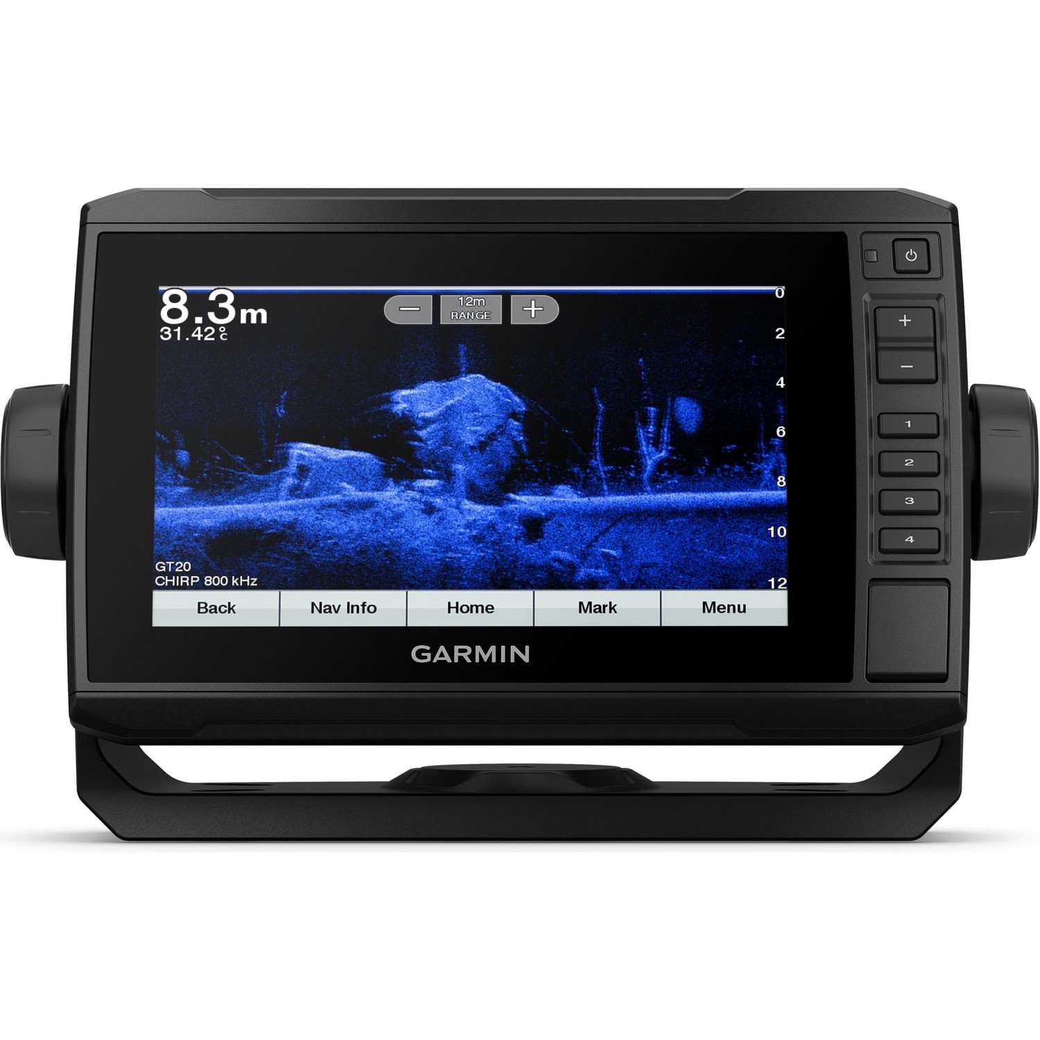 Картплоттер GARMIN ECHOMAP UHD 72cv без преобразователя 010-02593-00 ...